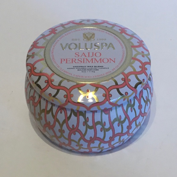 Voluspa | Accents | Voluspa Saijo Persimmon Luxury Candle 4oz Coconut ...
